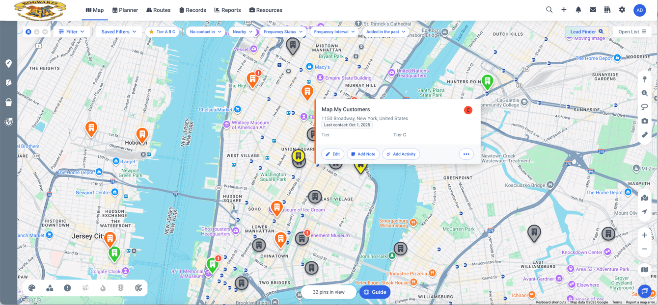Welcome to Map My Customers!